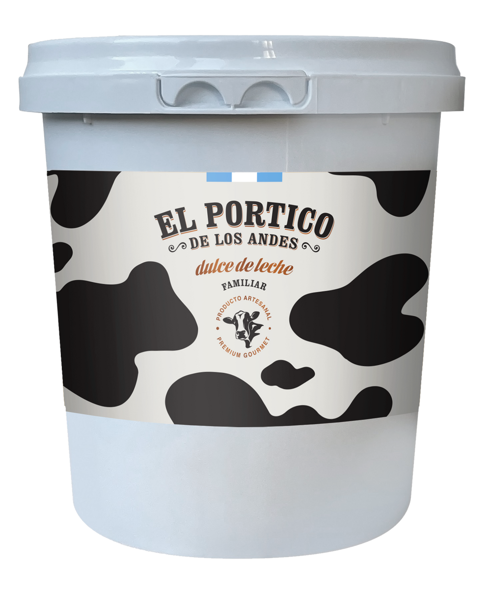 Dulce de leche Familiar 7 kg El Portico – Patagonia Online