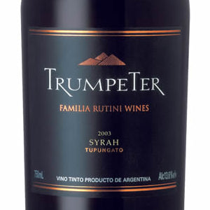 Trumpeter Rutini Syrah Red Wine – Patagonia Online