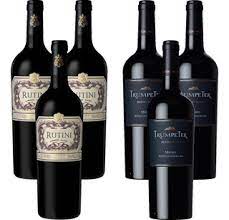 3 Rutini Malbec-Cabernet Red Wine + 3 Trumpeter Malbec Red Wine (Free ...